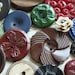 2 Dozen Antique and Vintage Buttons Rhinestone Button Jewelry ...