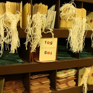 Vintage Tag Flash Card 1960s Antique Vintage for Altered Art or Studio ...