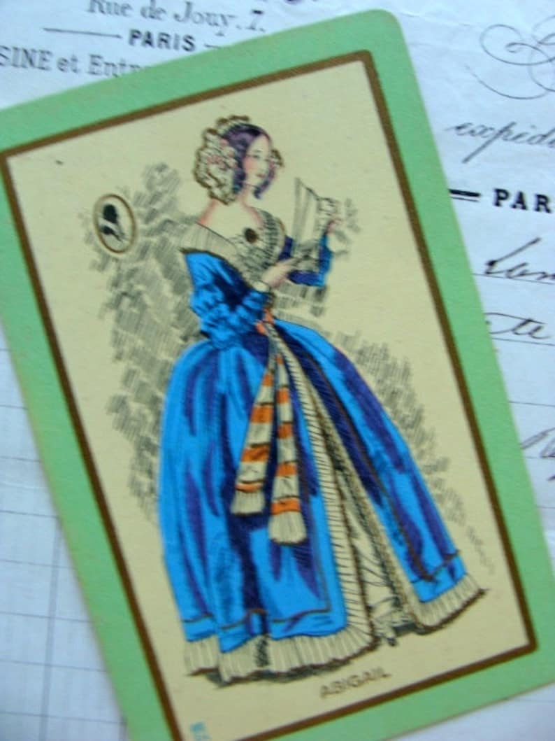 6 Antique Les Modes Godey Ladies 3rd Series Collector Playing - Etsy