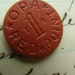 5 WW2 1940s Red Ration Tokens - Etsy