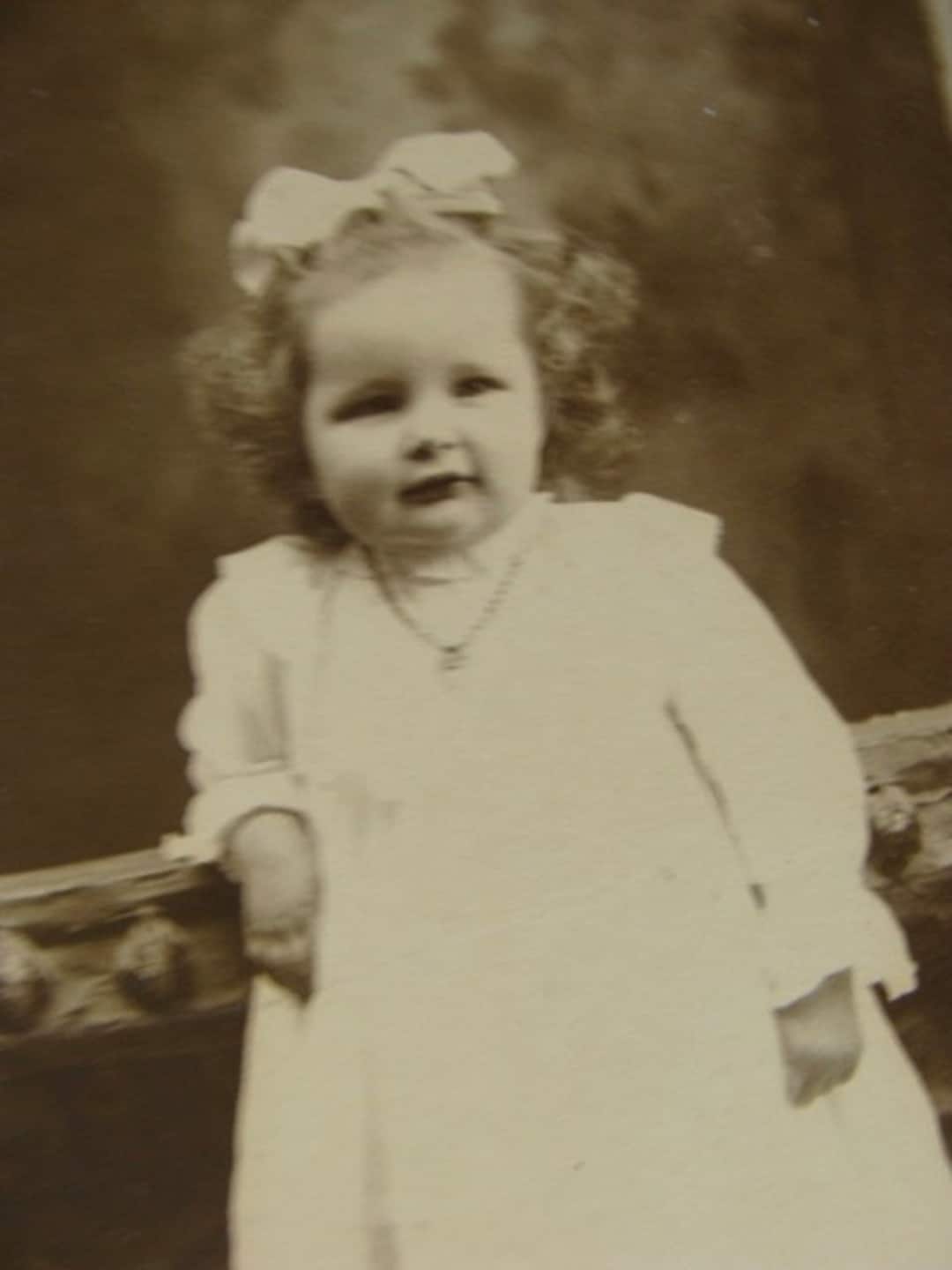 Antique Cabinet Photo Darling Little Girl - Etsy