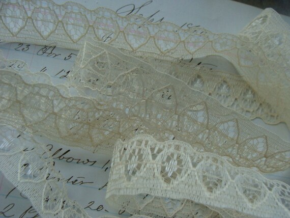 Gorgeous Antique English Netted Lace - Etsy