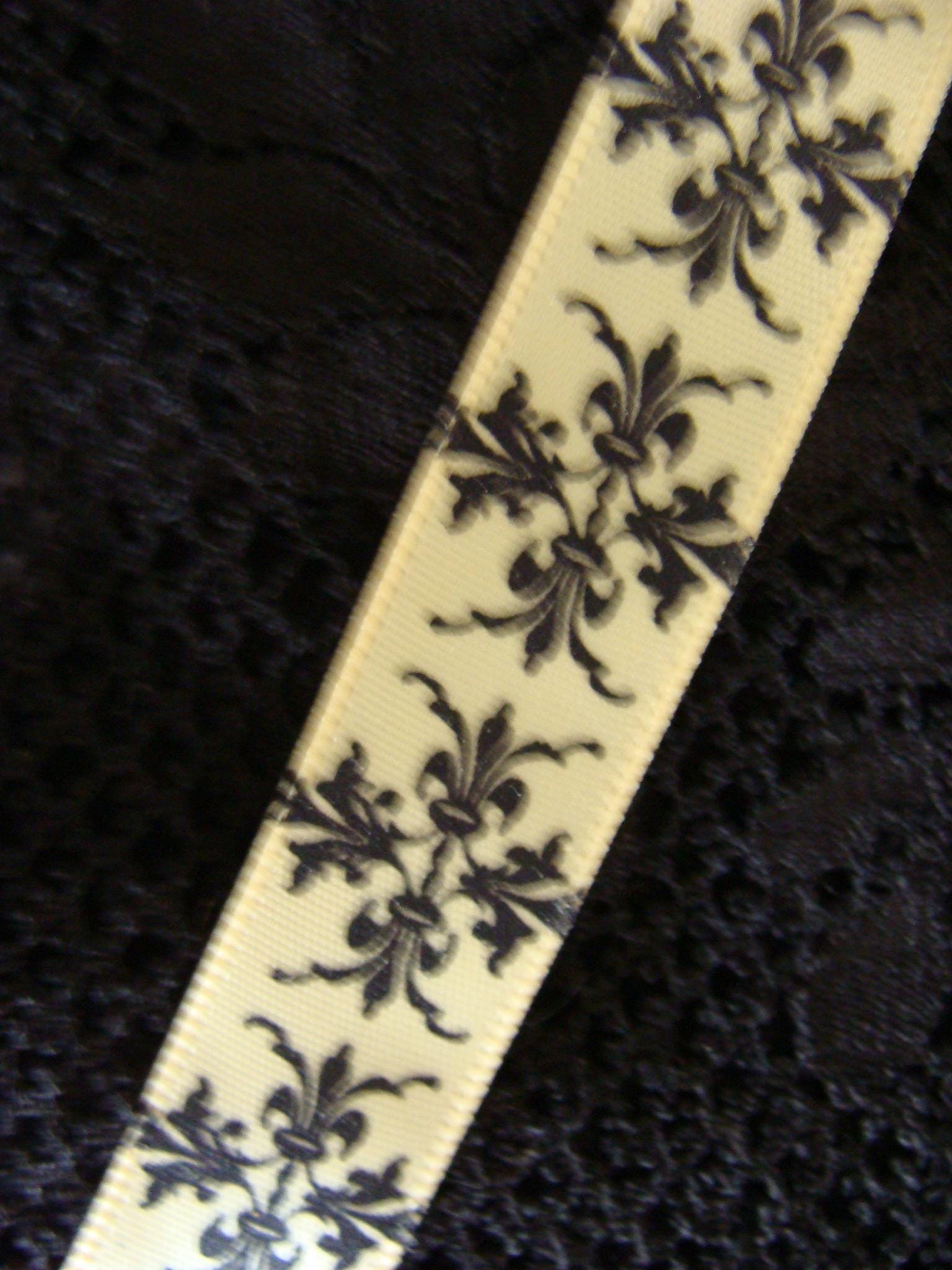 Novelty Goth Yardage Ribbon Trim for Altered Books - Etsy