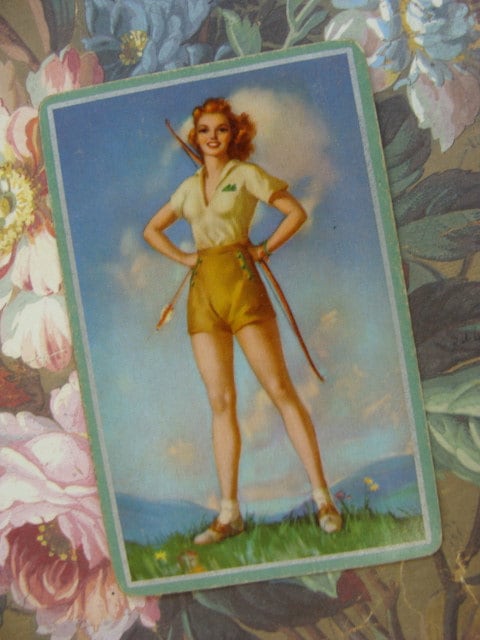 Antique Rare Pinups Pin Up Trade Playing Cards lot | Etsy