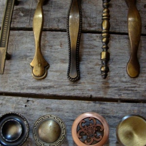 Vintage Mid Century Modern Hardware Lot 92 - Etsy