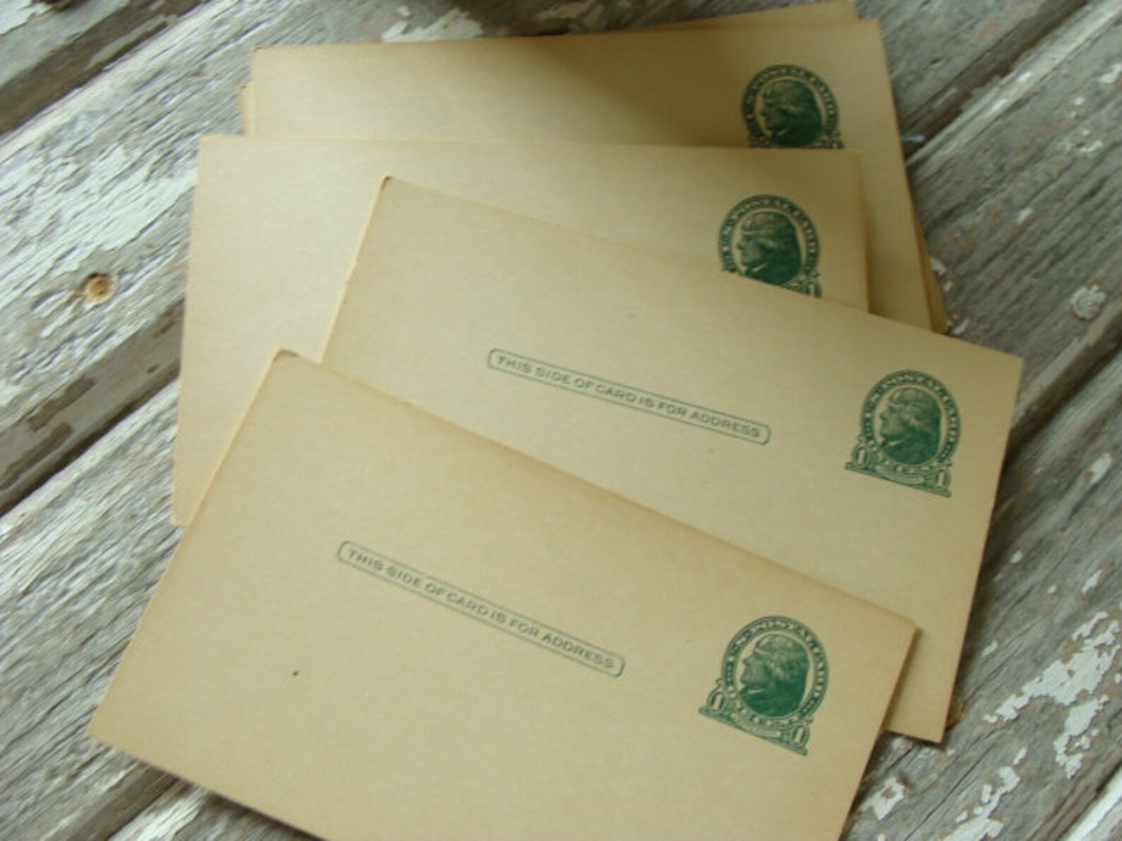 Antique Lot Unused One Cent Postcards From the United Sates - Etsy