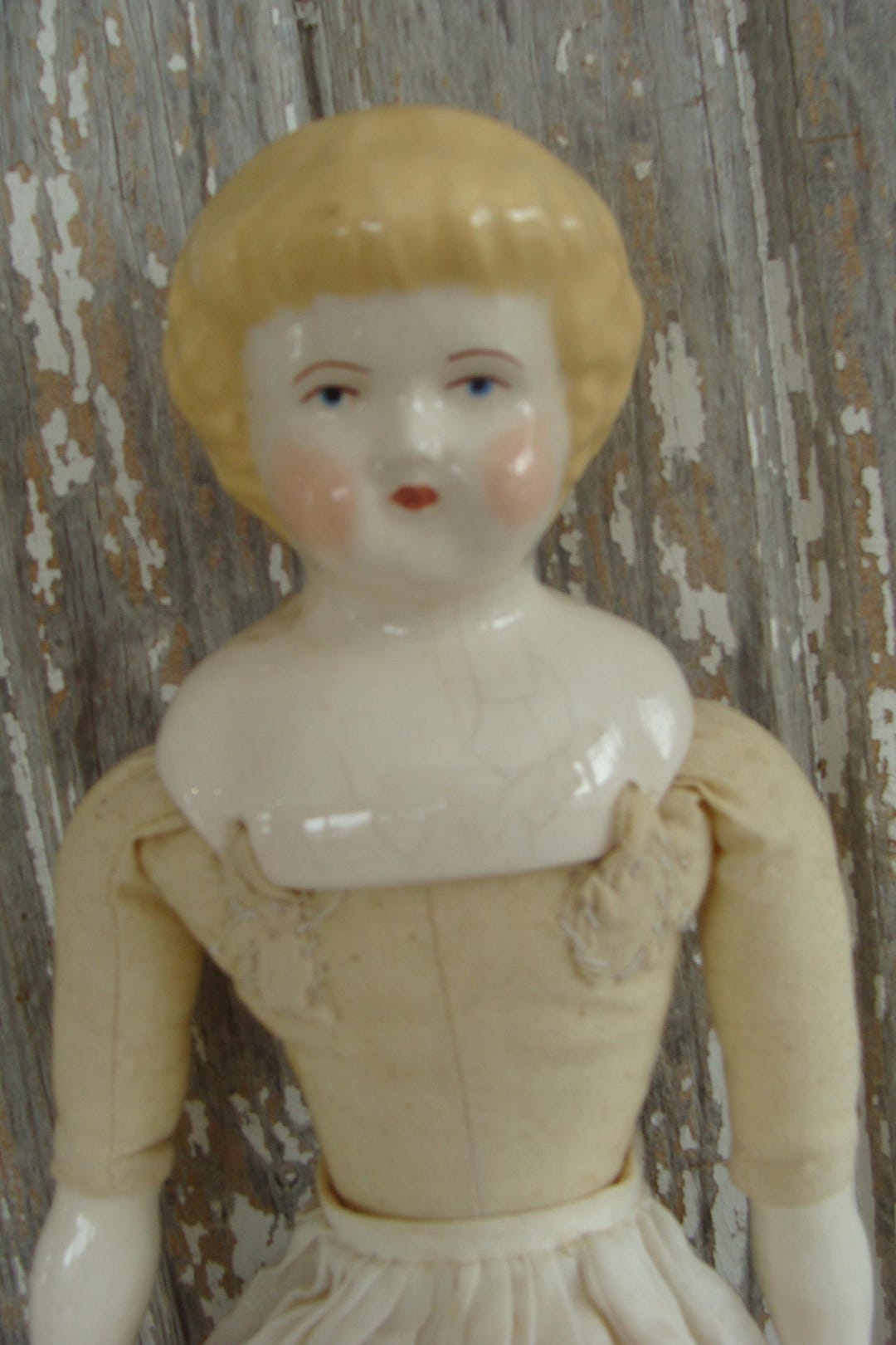 Rare Vintage Gorgeous Low Brow Blonde Doll Cloth Body - Etsy