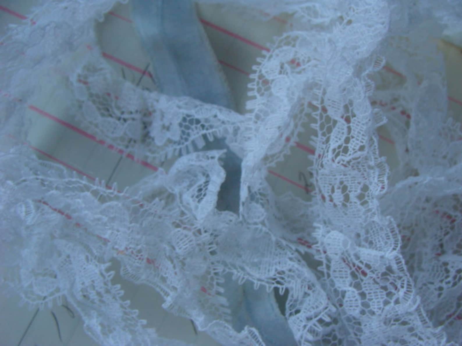 Darling Bolt of Vintage Ruffled Lace Yardage 5 1/2 Yards - Etsy