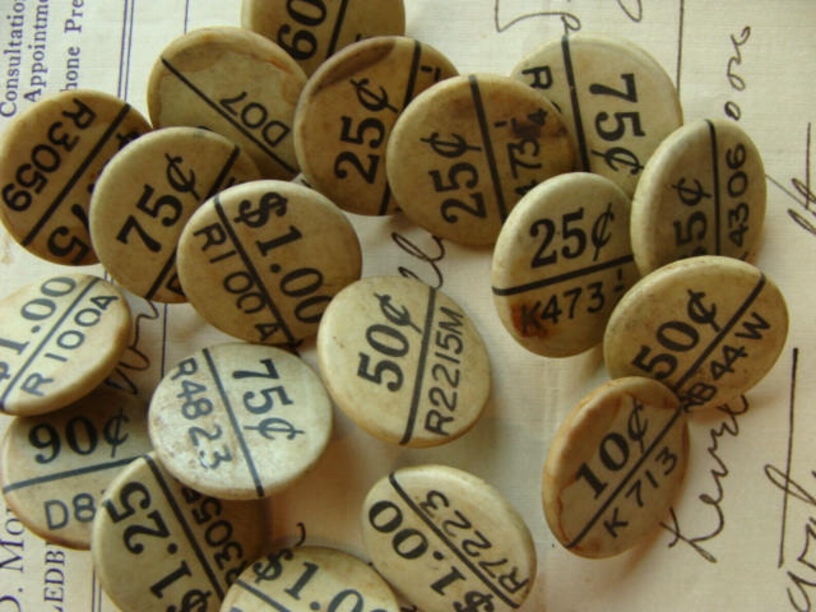 Rare Antique Metal Price Tag Numbered Large Tack - Etsy