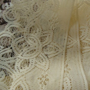 Antique Gorgeous Wide Ivory Dutch Lace Stunning and Intricate 4 Inches ...