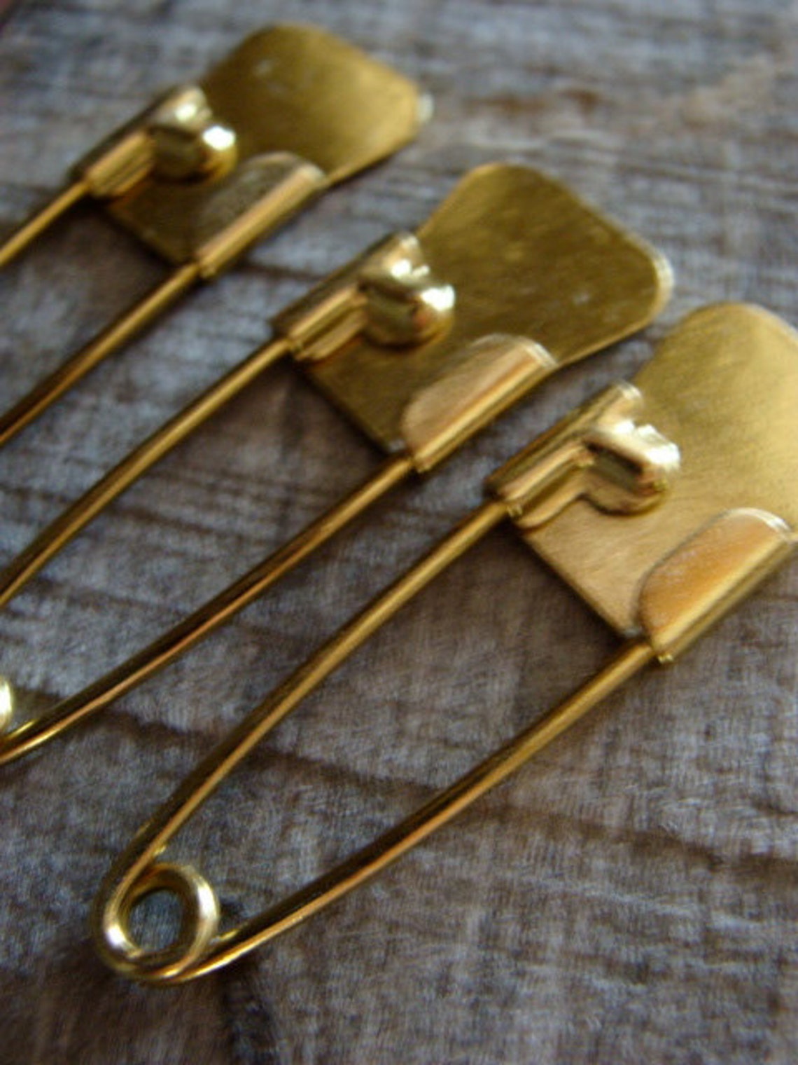 Vintage Metal Numbered Embossed Laundry Identification Pins - Etsy