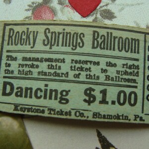 6 Antique Antique Ballroom Dancing Tickets - Etsy Canada