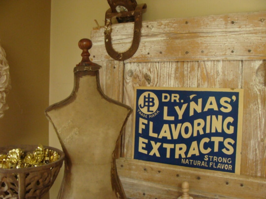 Large Antique 1920s Medical Doctor Edwardian Cardboard Steampunk Drug ...