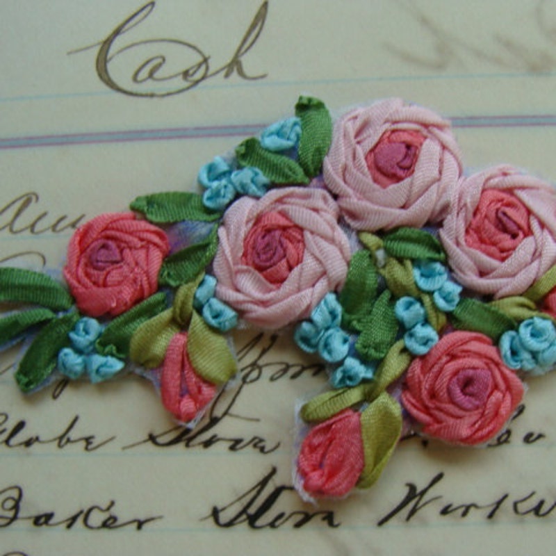 Ribbon Applique - Etsy