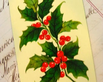 Holly Playing Cards - Etsy