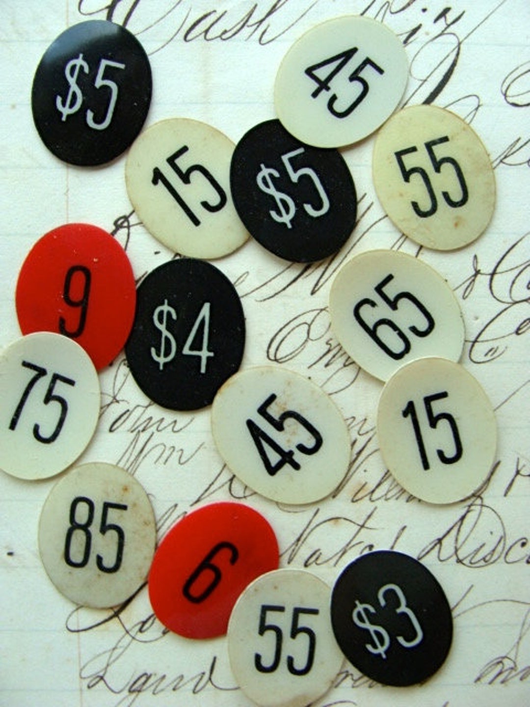 Dozen Antique Cash Register Grocer Key Price Numbers - Etsy