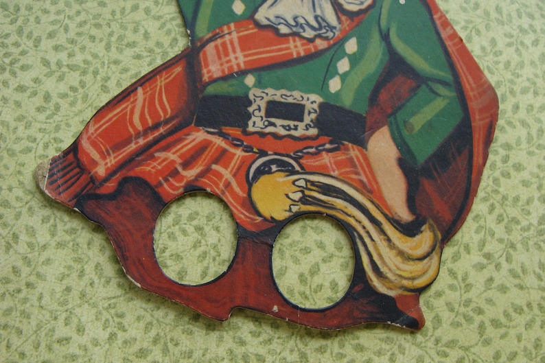 Very Rare Antique Finger Puppet Cardboard 1930s - Etsy