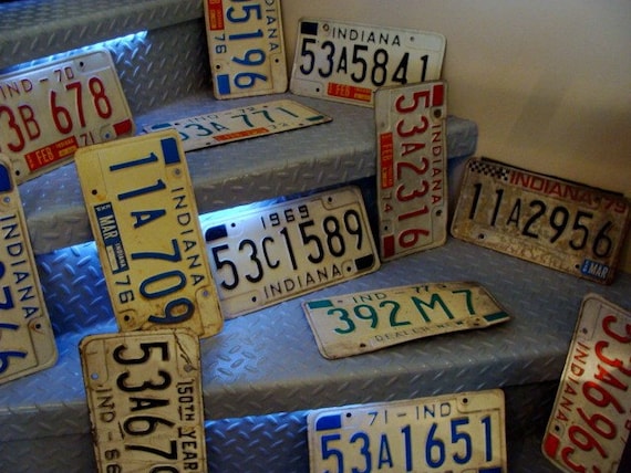 One Vintage License Plate From the 1970s | Etsy