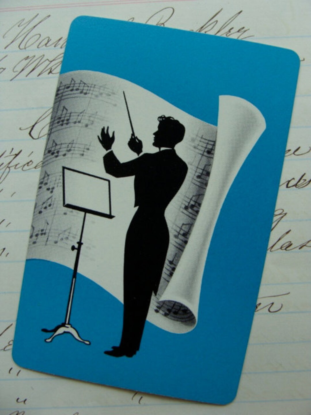 Stunning Antique Silhouette Opera Card Lot - Etsy