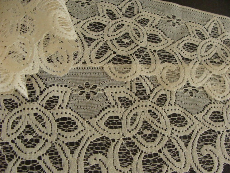 Antique Gorgeous Wide Ivory Dutch Lace Yardage Stunning and | Etsy