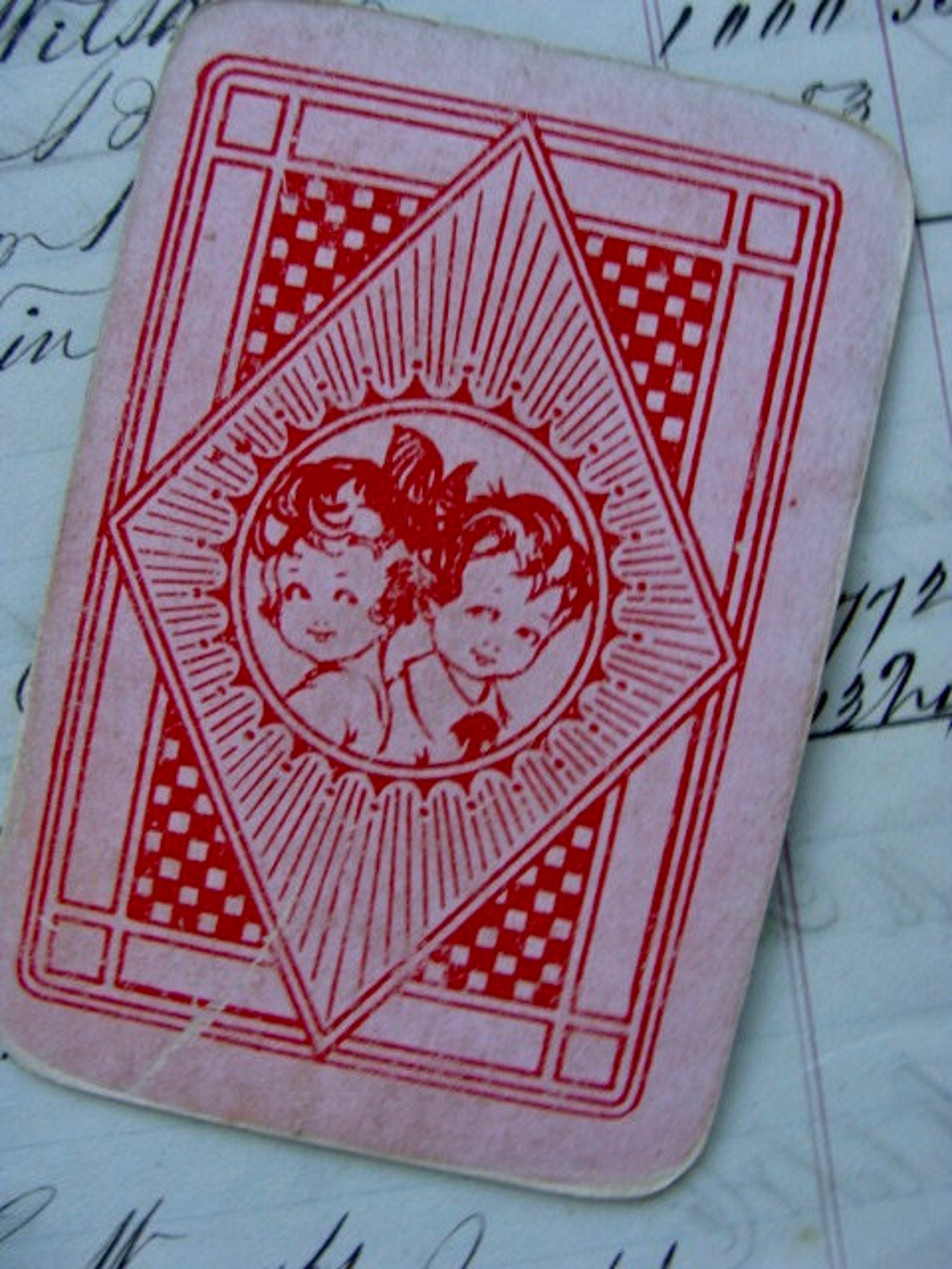 Rare 1800s Antique Lithograph Polly Game Trade Collector Card Fancy ...