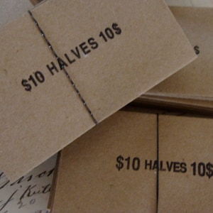 Vintage 65 Year Old Coin Wrappers for Mixed Media - Etsy