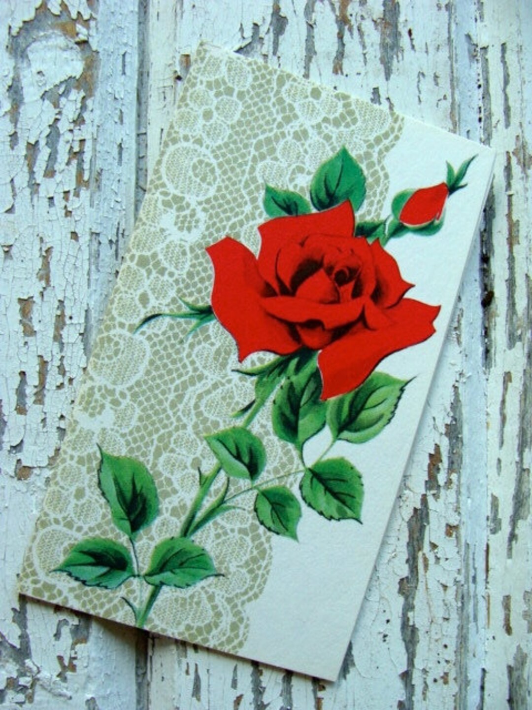 3 Stunning Vintage Gorgeous Roses Tally Place Cards - Etsy