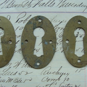 Vintage Antique Escutcheon Skeleton Key Hardware Lot - Etsy