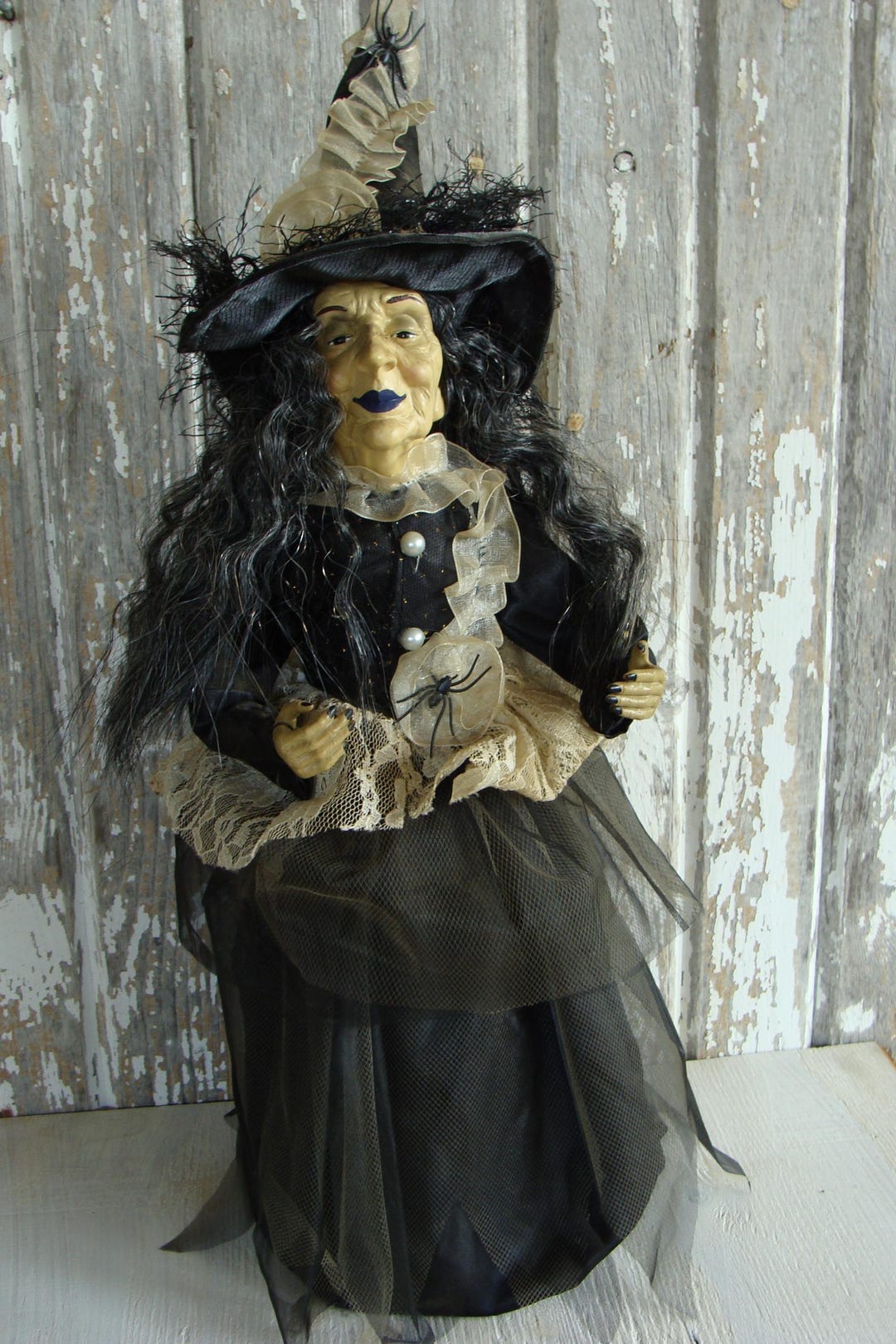 Vintage Rare Stunning Handmade Large Edwardian Witch - Etsy