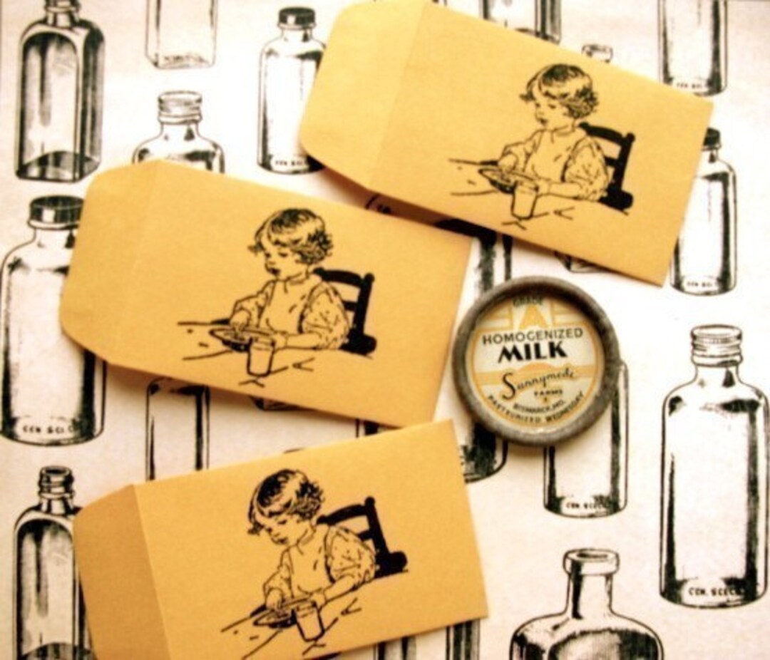Milk Money Coin Envelopes - Etsy