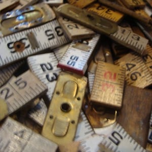 One Dozen Very Vintage Expandable Folding Ruler Pcs - Etsy