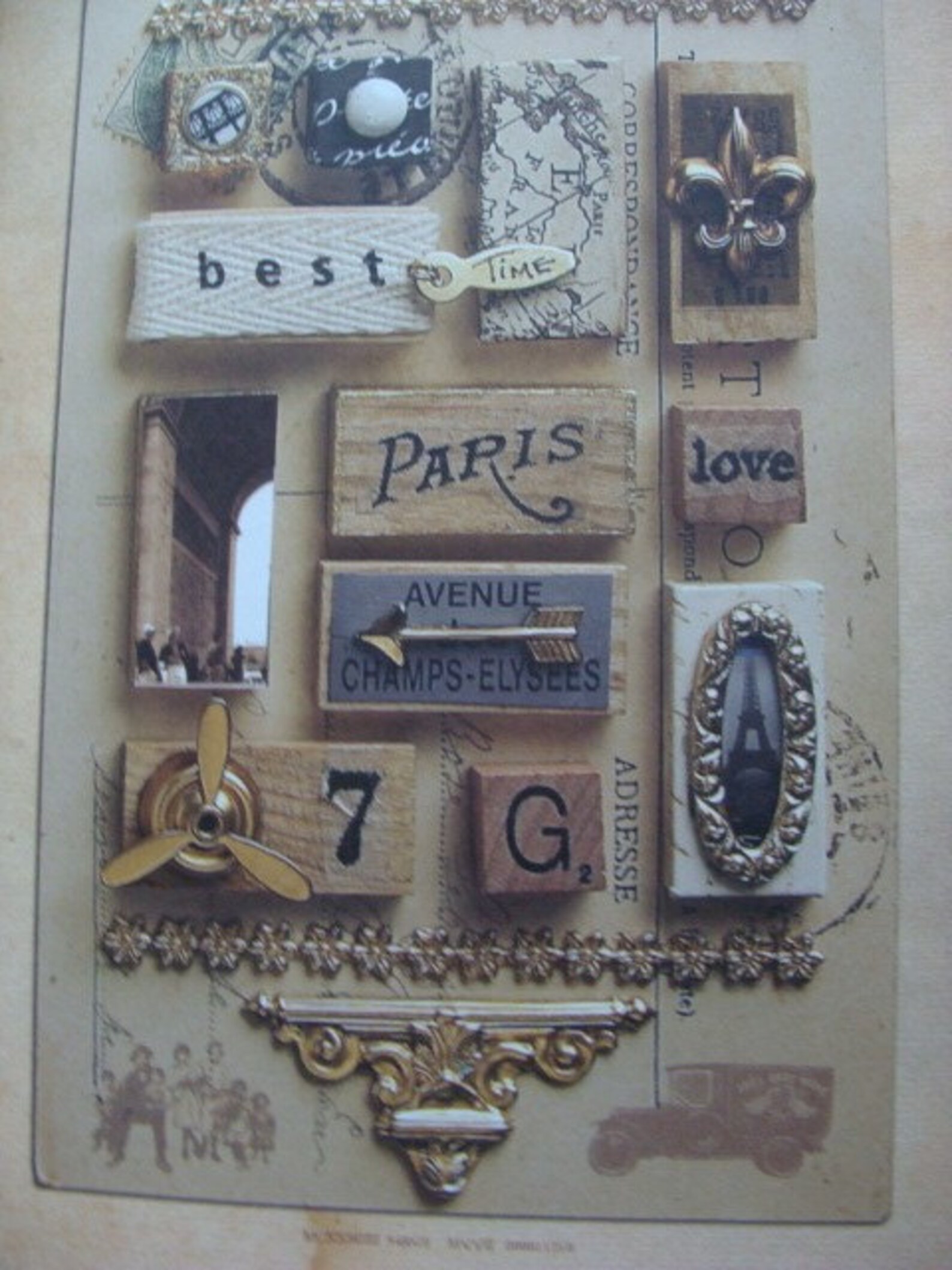 7 Gypsies in Paris Out of Print - Etsy