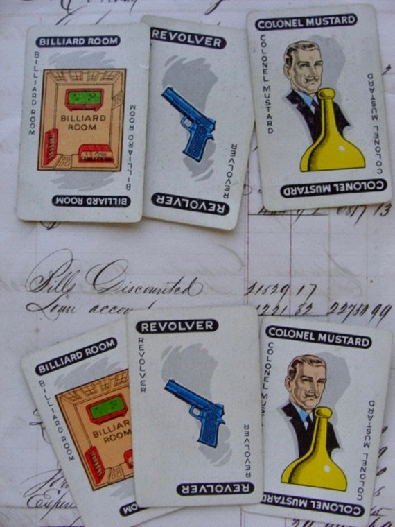 Colonel Mustard Clue Piece Playing