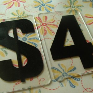 Vintage Industrial Salvaged Acrylic Gas Station Advertisement Number ...