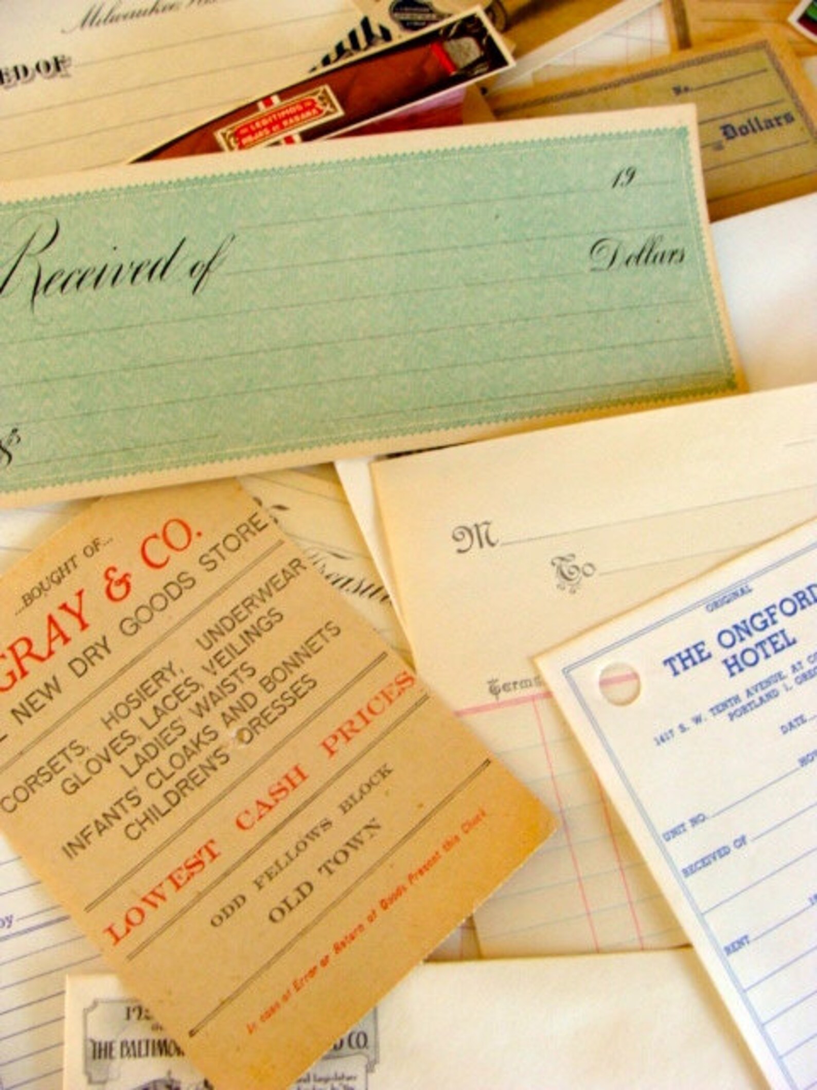 24 Piece Vintage Antique and Victorian Ephemera For Men Only | Etsy