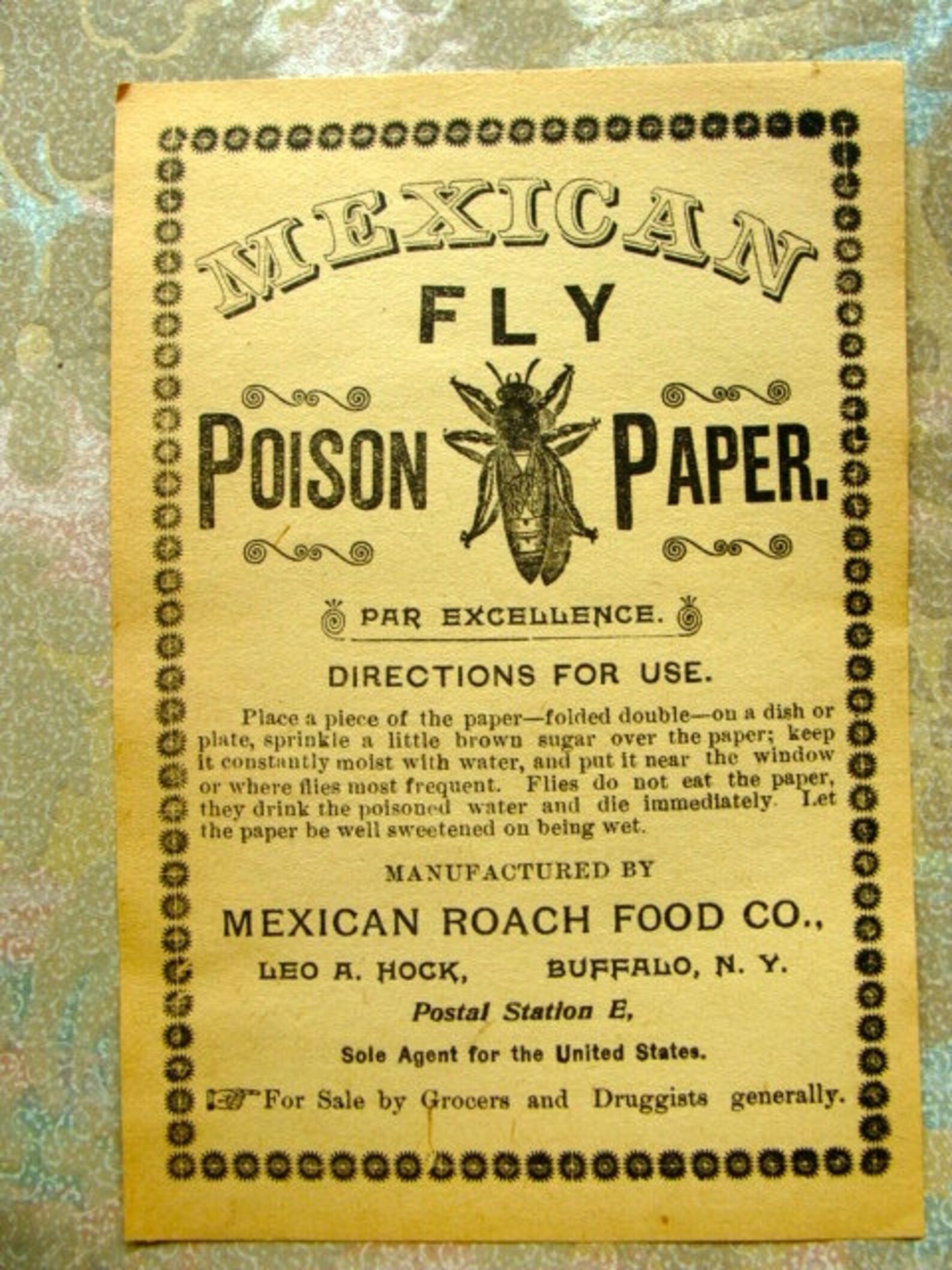Antique Poison Creepy Label 6 Inches - Etsy