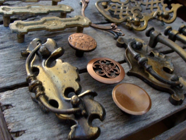 Vintage Mid Century Modern Hardware Lot 93 - Etsy