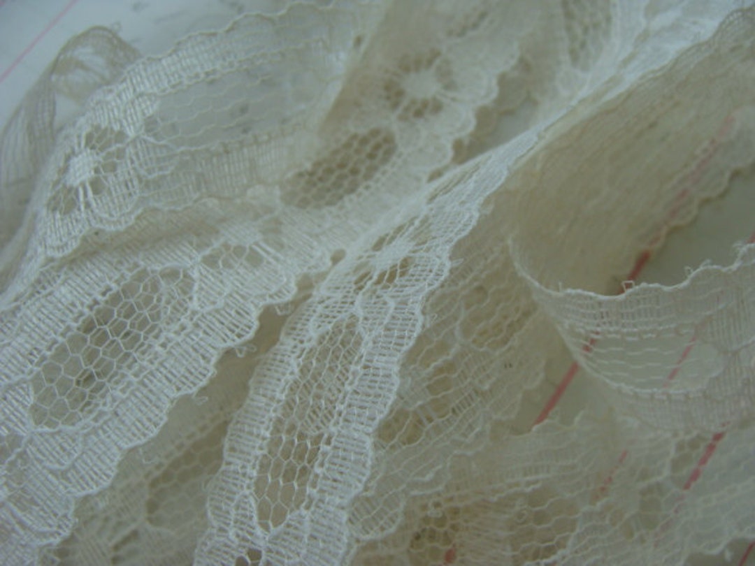 Gorgeous Antique English Netted Lace - Etsy