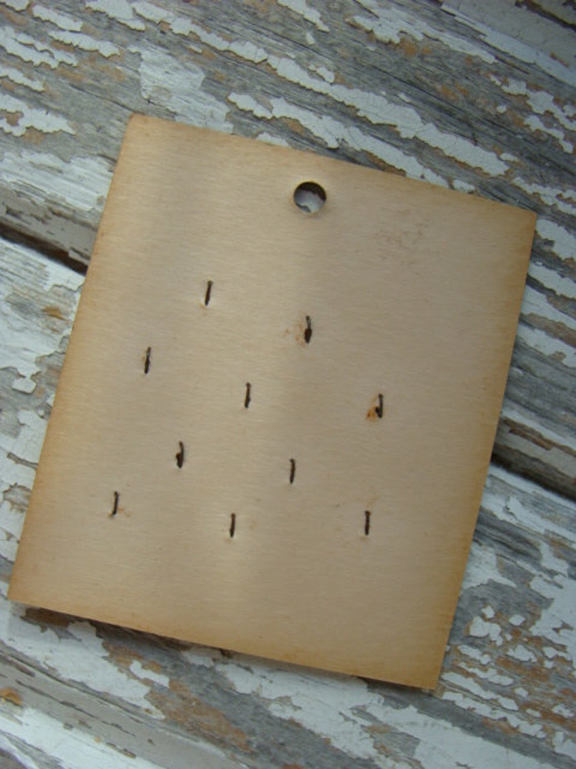 Antique Button Card Adorable Original Card - Etsy