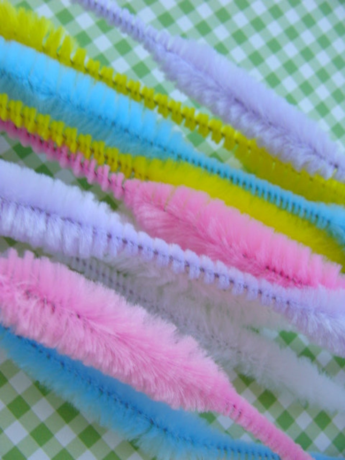 Gorgeous Extra Thick Pretty Bump Chenille Sticks Pipe Cleaners - Etsy