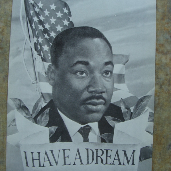 Dr Martin Luther King Jr Poster - Etsy