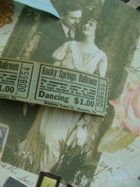 6 Antique Antique Ballroom Dancing Tickets - Etsy Canada