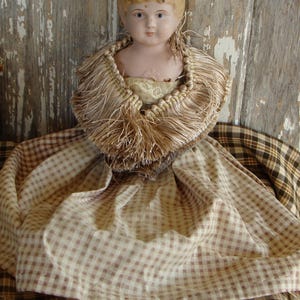 Antique Gorgeous Minerva German Tin Metal Doll Head Doll Perfect for ...