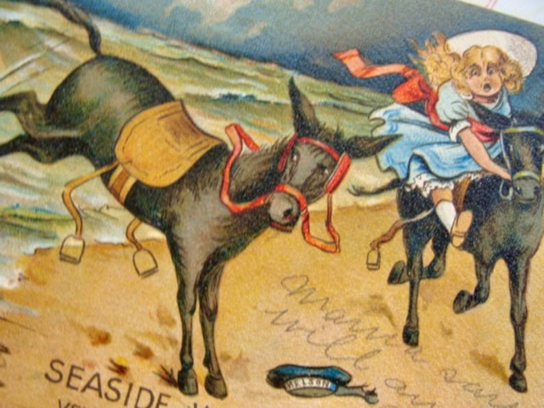 Antique 1908 Punch Style Postcard - Etsy
