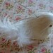 Vintage White Decor Beautiful Frilly White Feathered Bird for Christmas ...