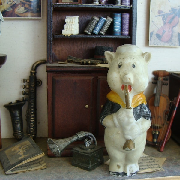 Antique Pig - Etsy