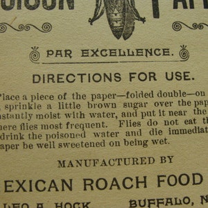 Antique Poison Creepy Label 6 Inches - Etsy