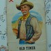 Rare Vintage Cowboy Old Timer Flash Card - Etsy