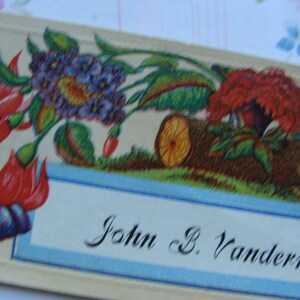 6 Antique Edwardian Victorian Calling Cards 1920s Lot N0555 - Etsy