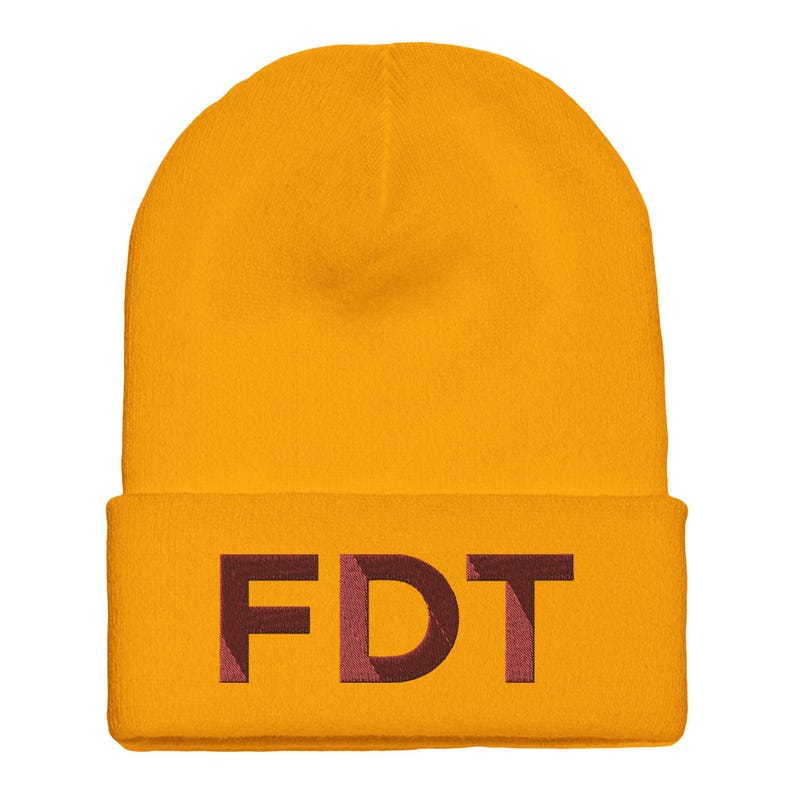 FDT - F**K Donald Trump Winter Stocking Cap - Hat for Cold Weather ...